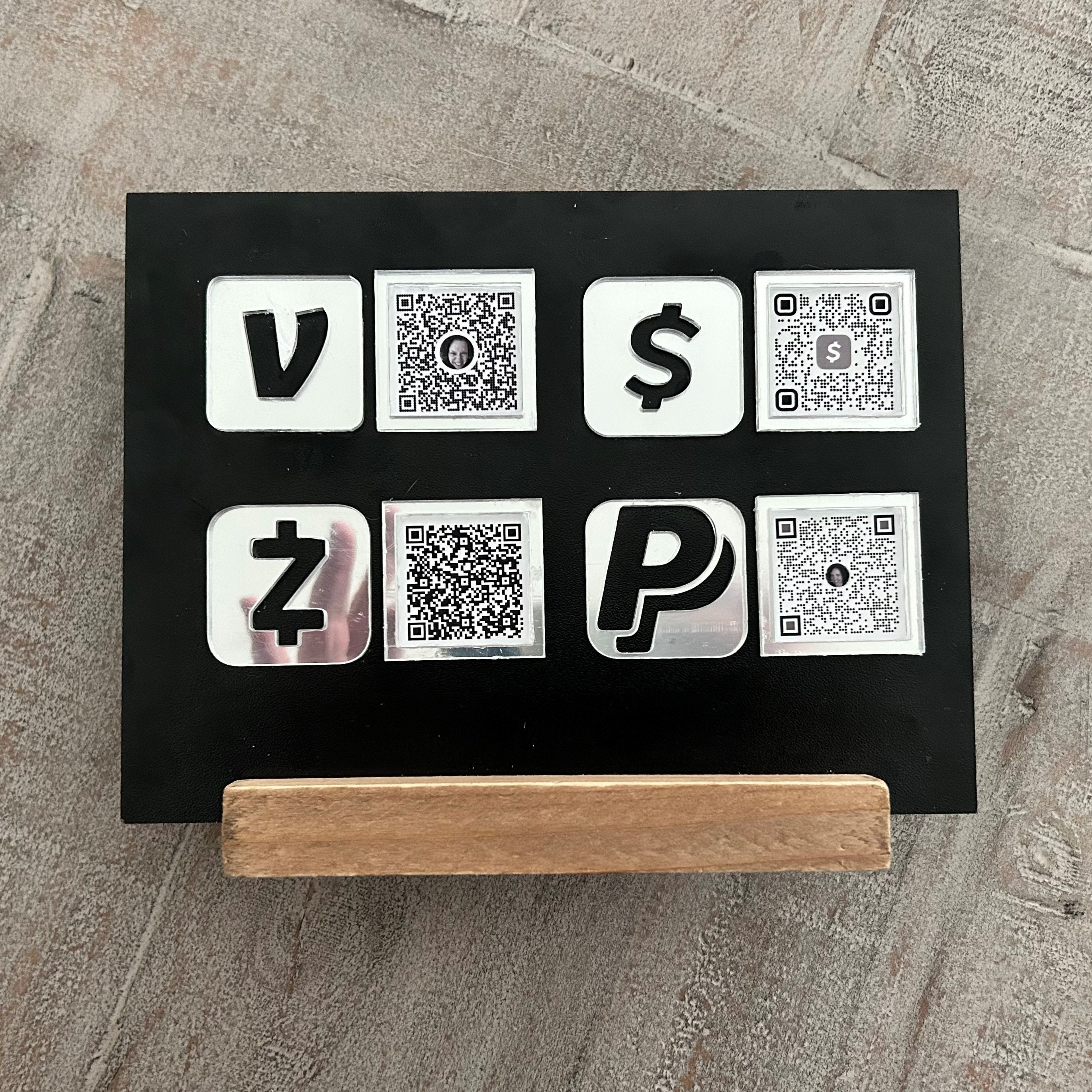 Custom QR Code Display - Etsy