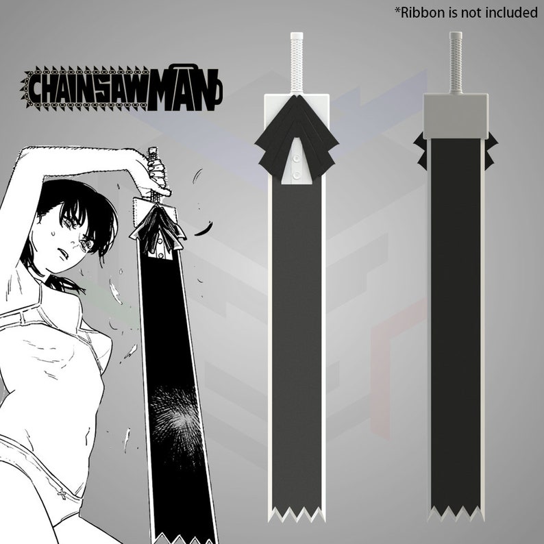 Espada de uniforme superfuerte de Asa Mitaka [Archivos STL] - Chainsaw ...
