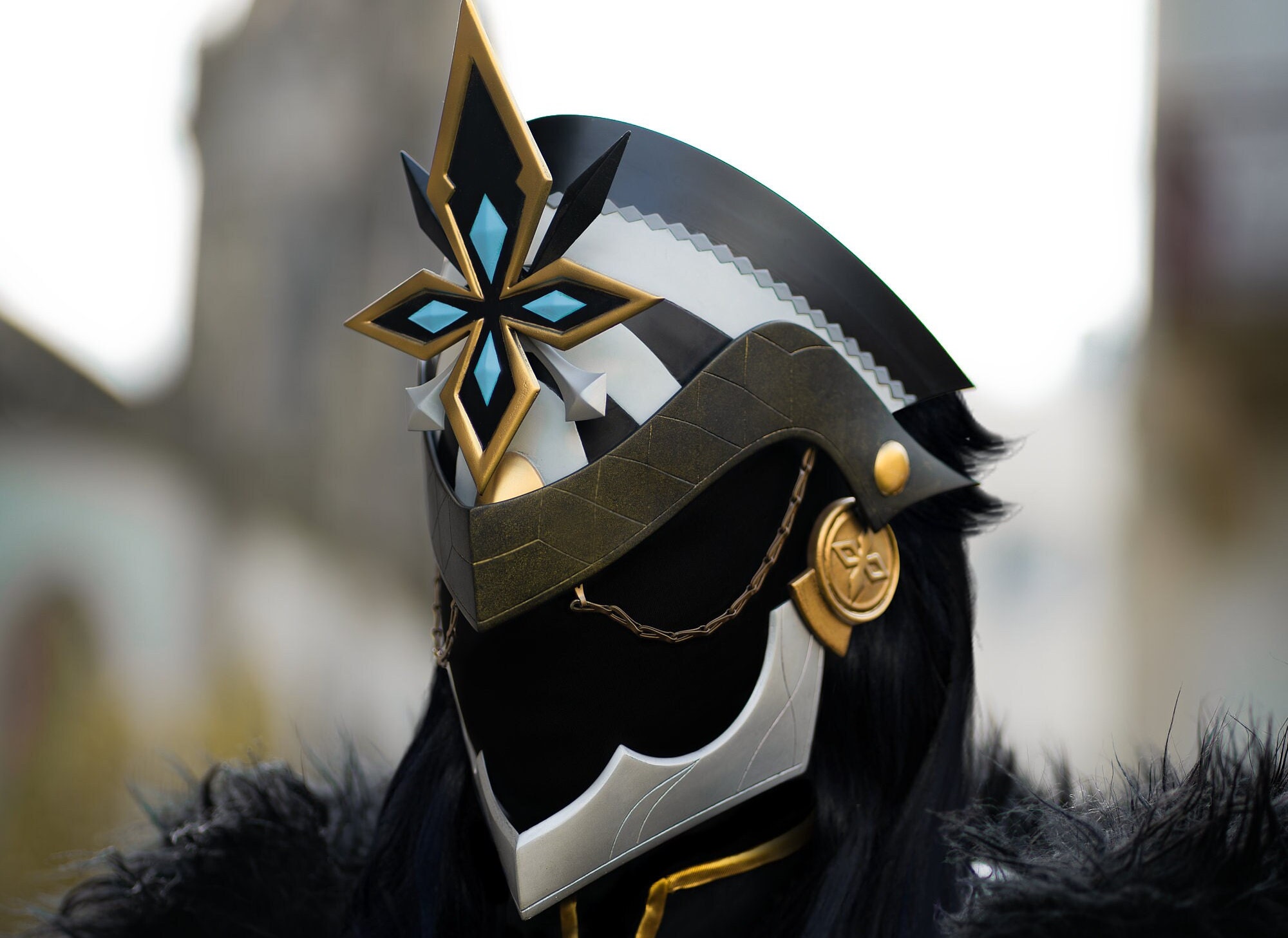 Il Capitano's Helmet Genshin Impact 3D Print Files - Etsy