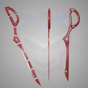 Ryuko's Scissor Sword [STL Files] - Kill La Kill - Etsy