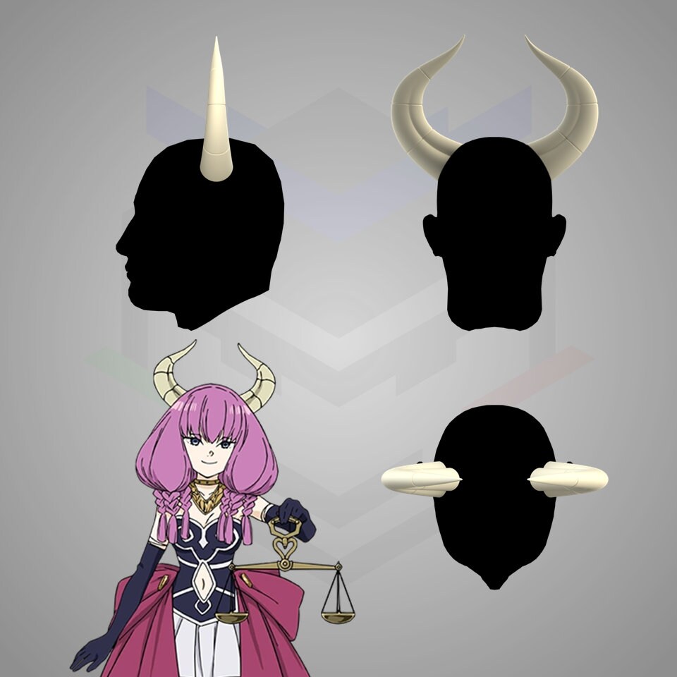 Aura's Horns [STL Files] - Frieren: Beyond Journey's End - Etsy