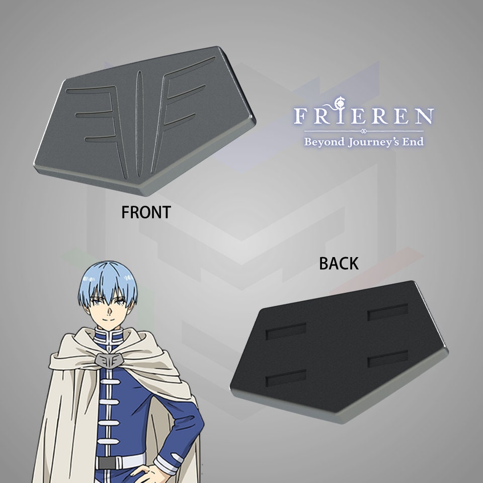 Himmel's Cape Brooch [STL File] - Frieren: Beyond Journey's End - Etsy