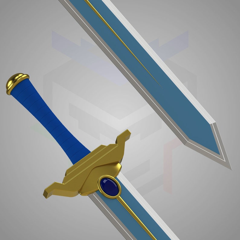 Himmel's "hero's Sword" and Scabbard [STL Files] - Frieren: Beyond ...