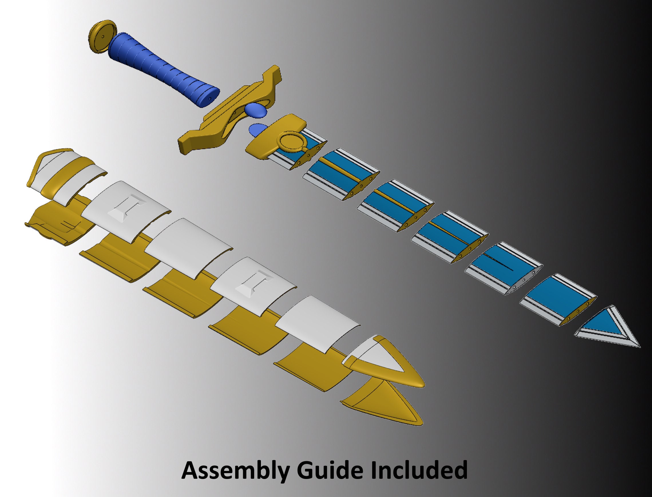 Himmel's hero's Sword Frieren: Beyond Journey's End STL Files - Etsy