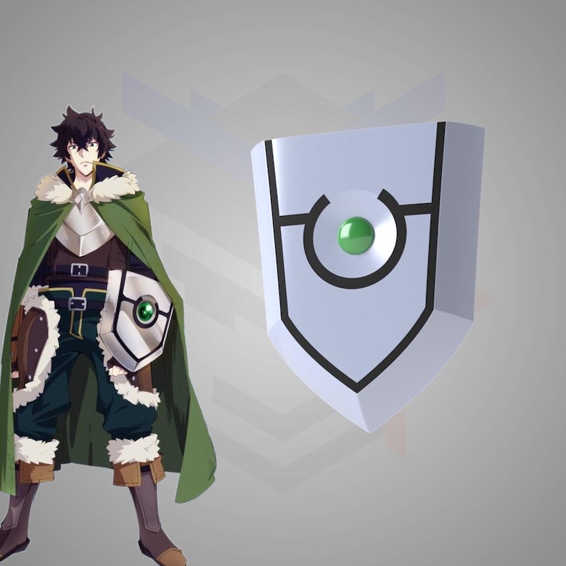 El escudo de Naofumi [Archivos STL] - El ascenso del héroe del escudo ...