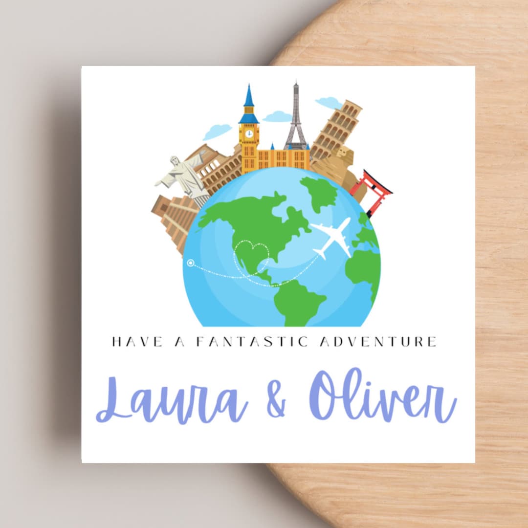 Good Luck on Your Travels Card | Travels Card | Safe Travelling Card ...