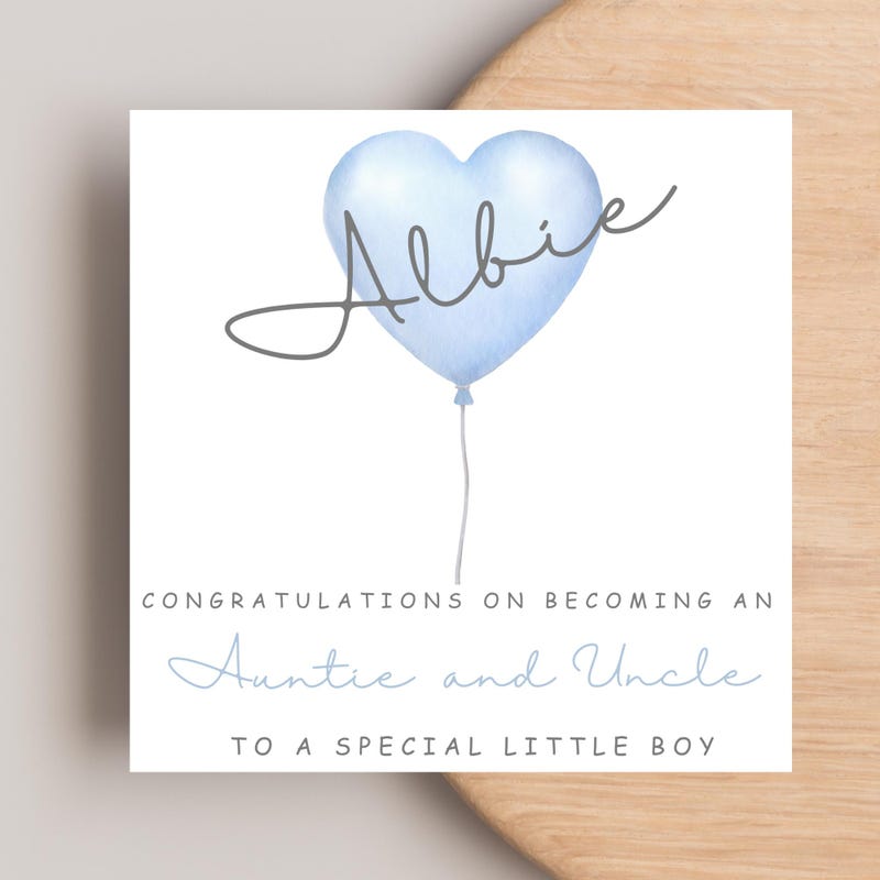 Uncle Card Baby - Etsy UK