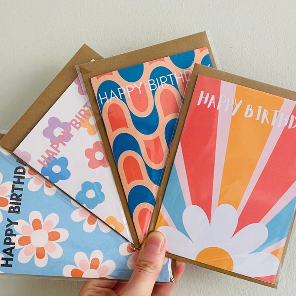 Birthday Card Box - Etsy