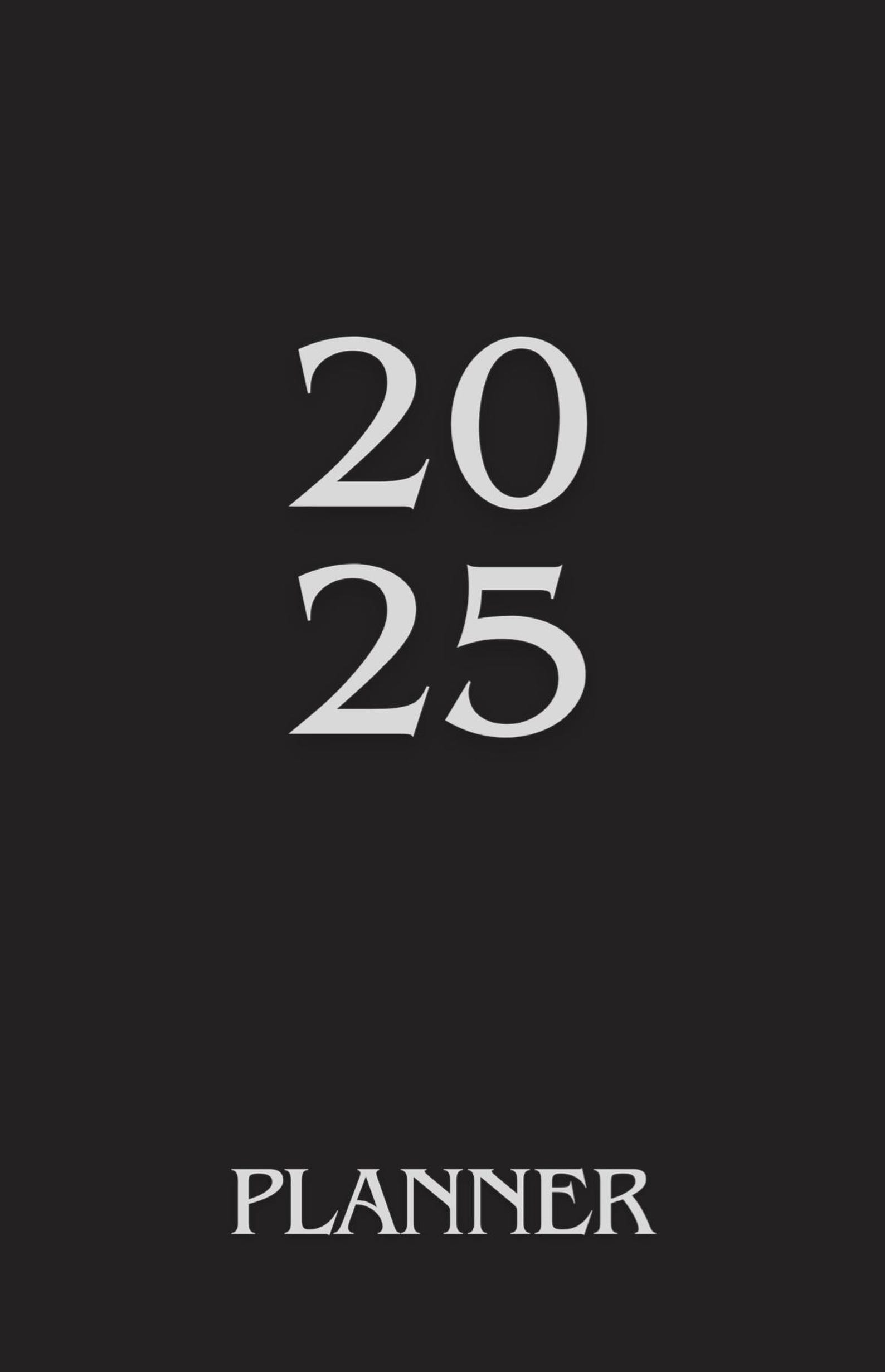 Organize 2025 With a Minimalistic Digital Planner! Perfect for Monthly ...