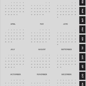 Organize 2025 With a Minimalistic Digital Planner! Perfect for Monthly ...