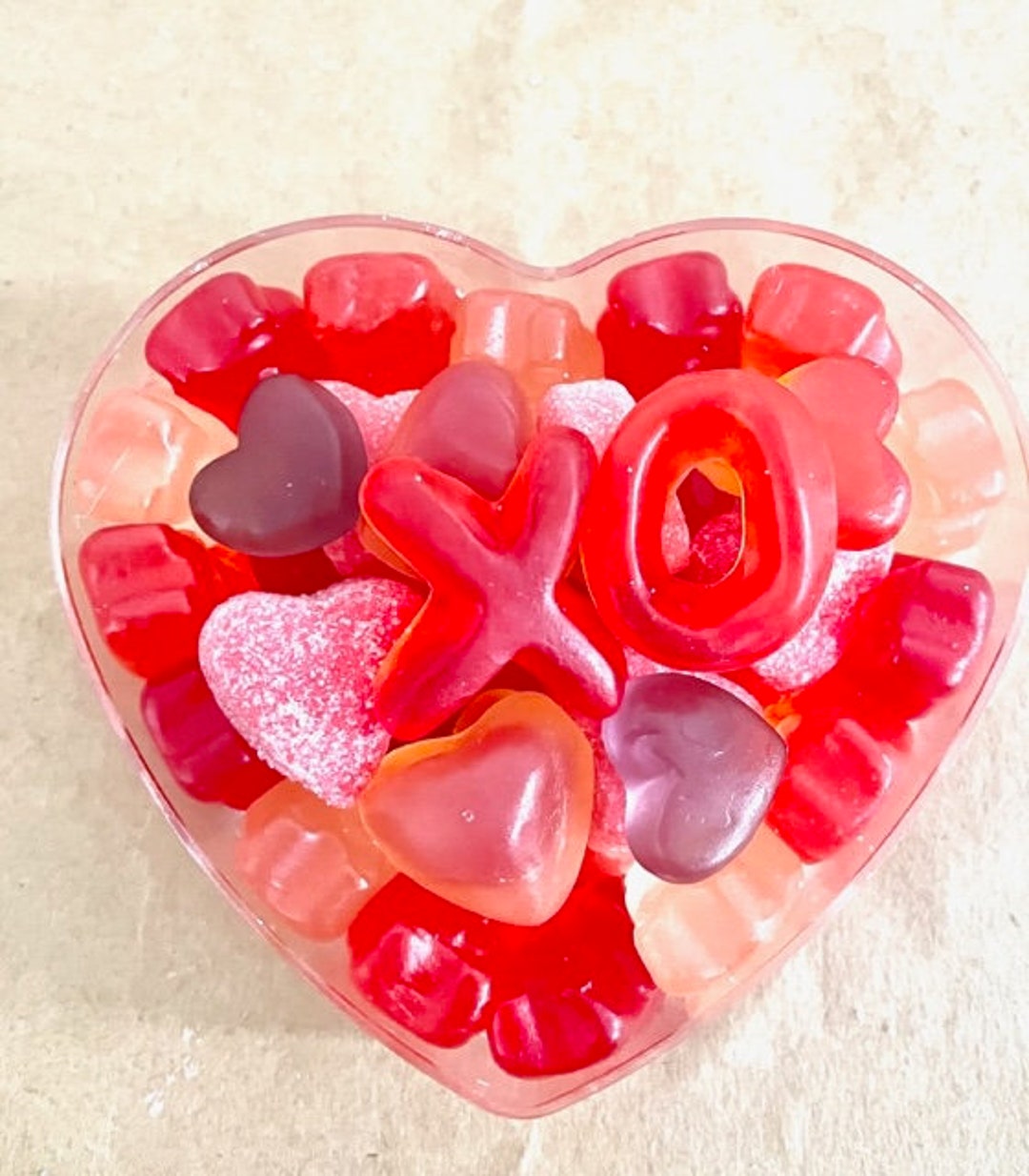 Heart Shaped Candy Box - Etsy