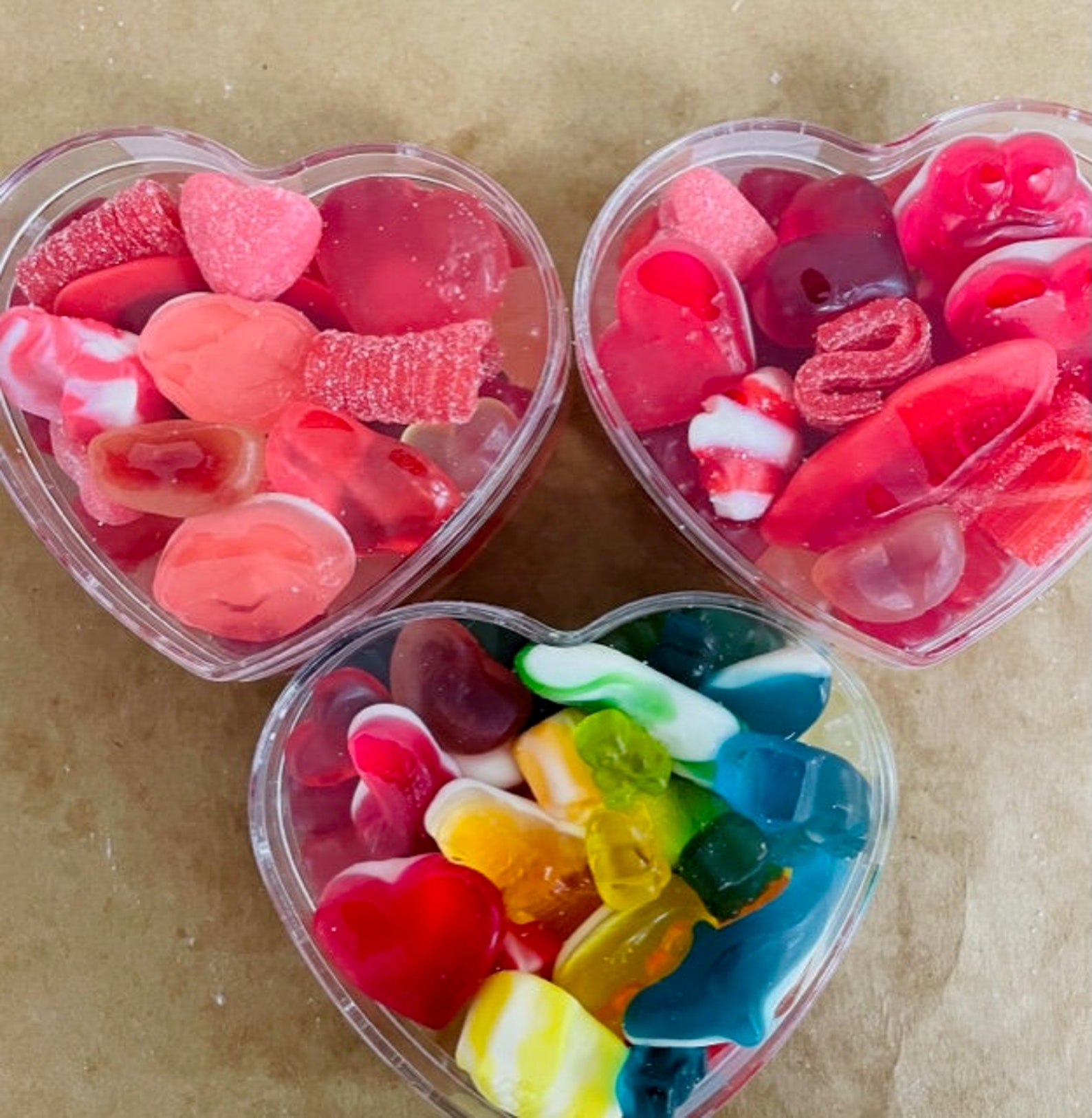 Heart Shaped Candy Box - Etsy