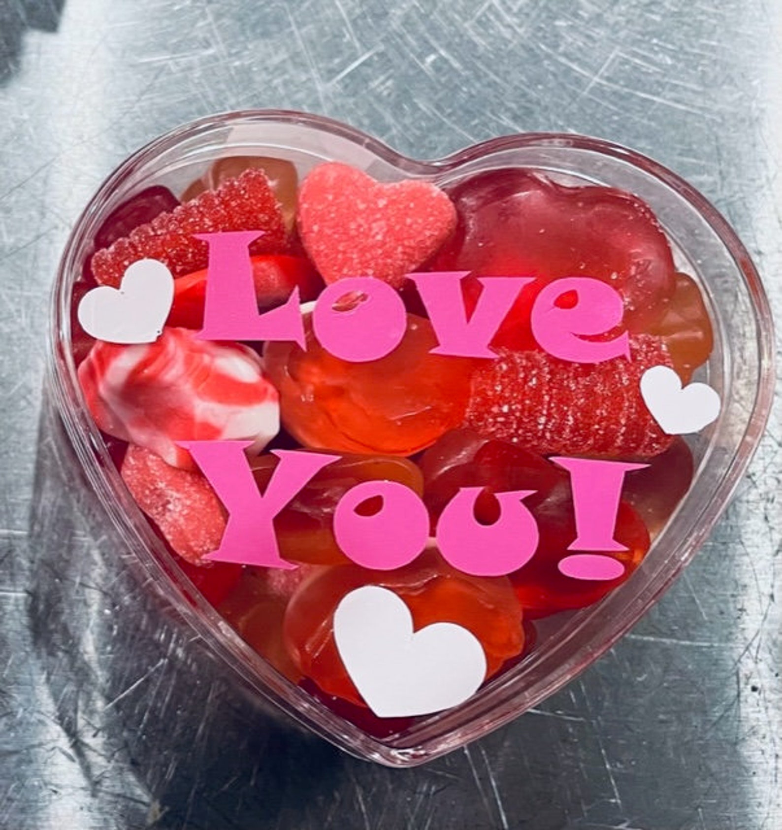 Heart Shaped Candy Box - Etsy