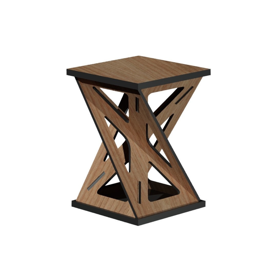 Plywood X Stool Plans, Dxf Files, Vector, Cut, Cnc Router, Diy ...