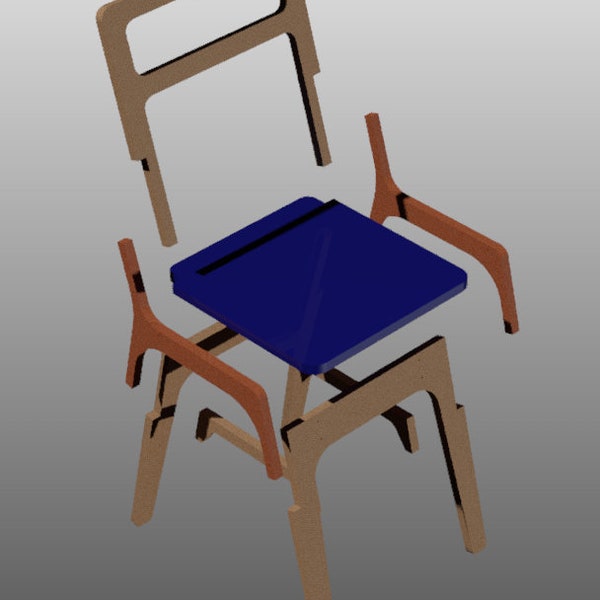 Cnc Chair Plan - Etsy