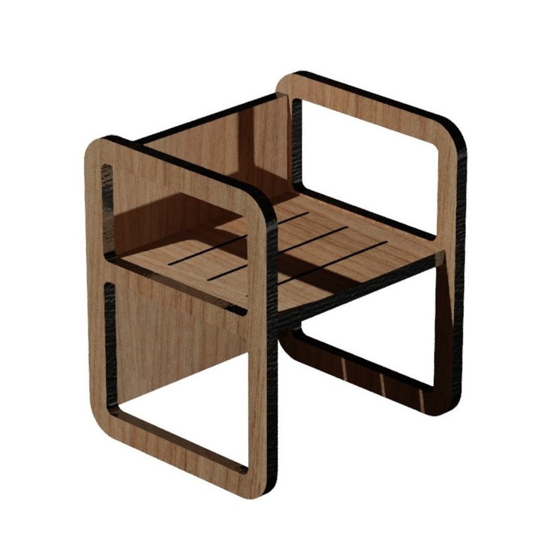 Kids Chair and Table Plans, Dxf Files, Vector, Cut, Cnc Router, Diy ...