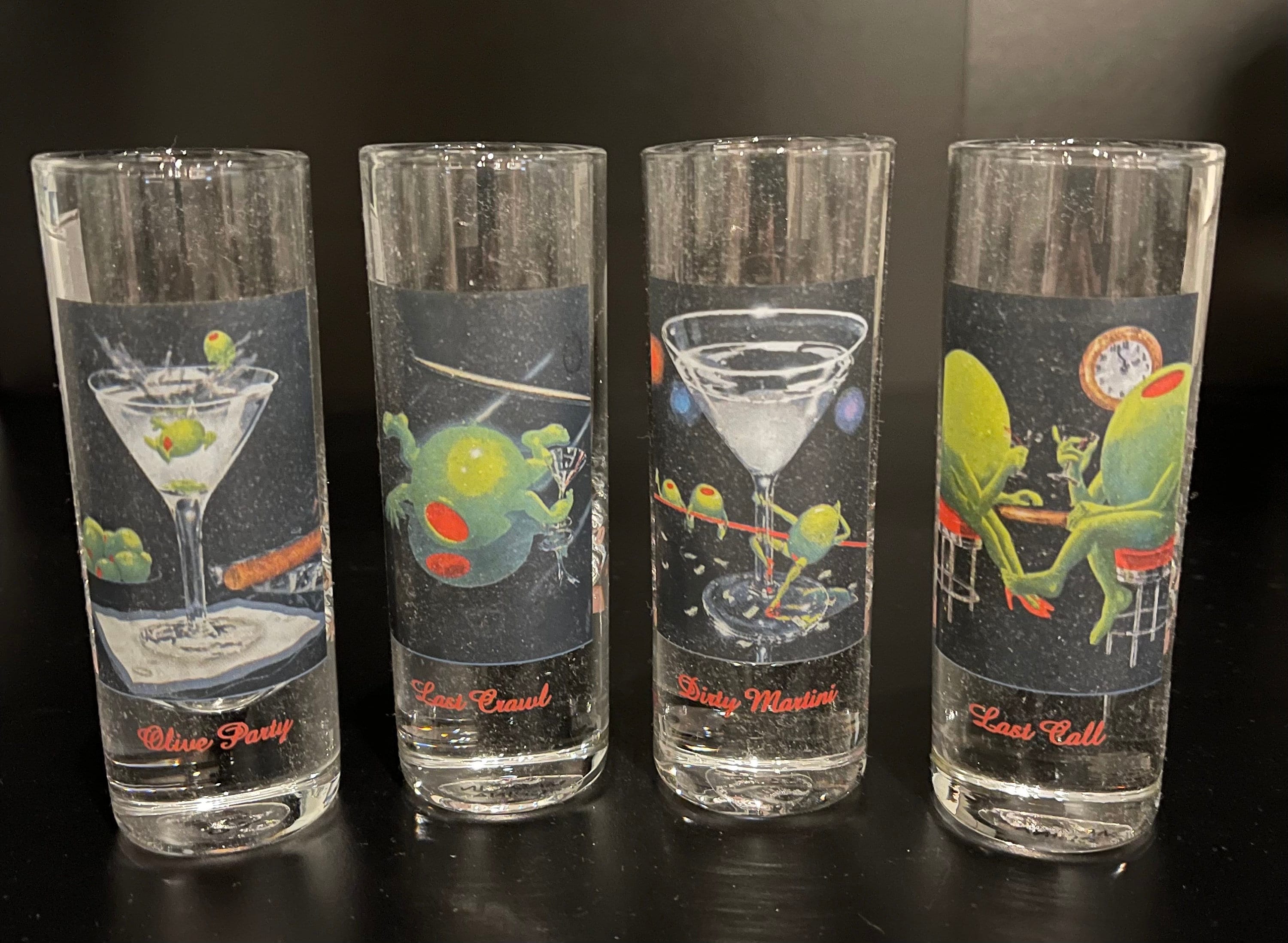 Rare Beautiful Collectable Authentic Michael Godard Set of 4-2 Oz ...