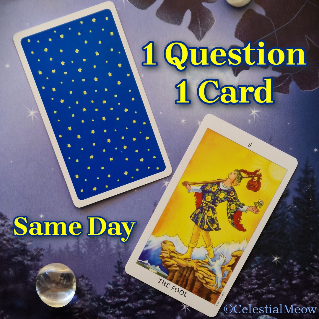 Same Day One Question One Tarot Card Reading One Question Tarot ...