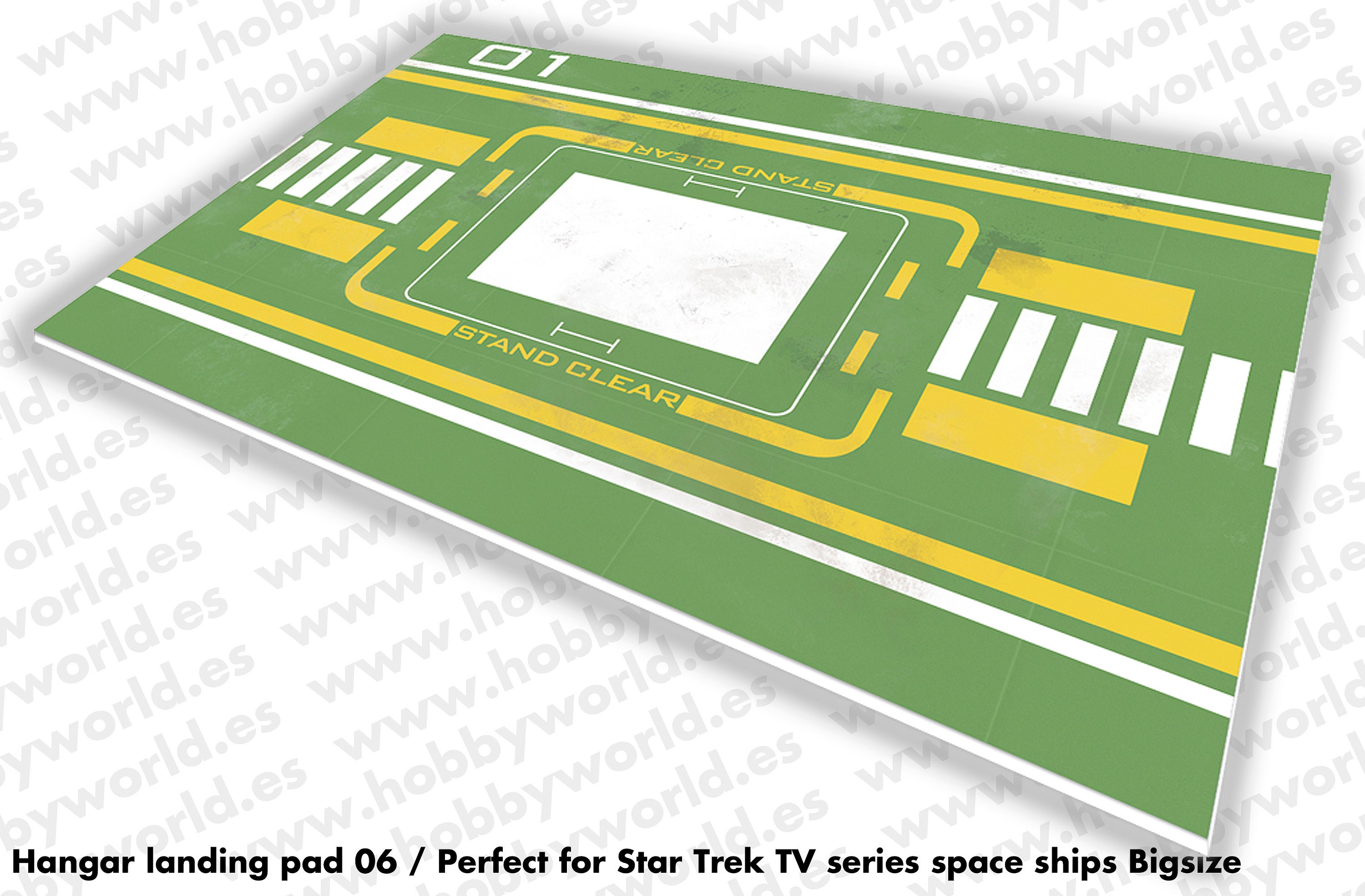 PLINTH AIR-SCIFI Pvc Hangar Landing Pad - Etsy