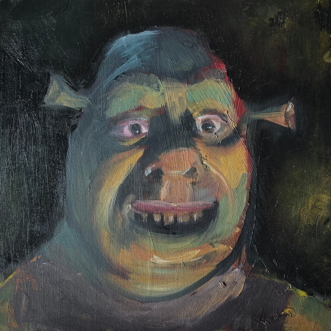 Shrek Has an Existential Crisis, Limited Edition Art Print - Etsy