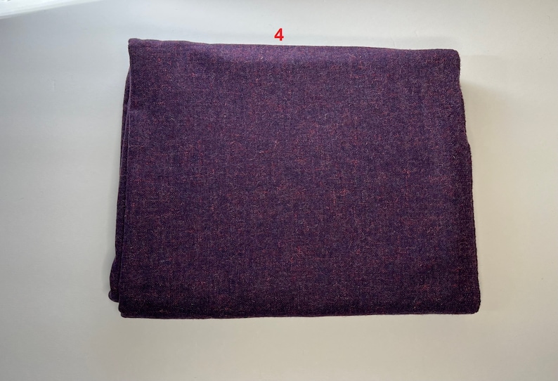 Plaid Wool Blend Fabric Cut by the Yard and Remnant Many Colors to ...