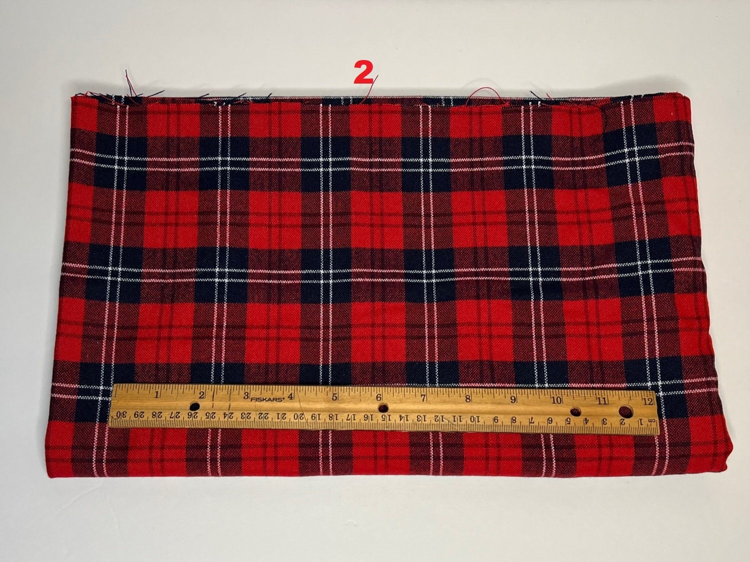 Plaid Wool Blend Fabric Cut by the Yard and Remnant Many Colors to ...