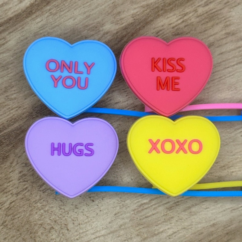 Heart Straws - Etsy