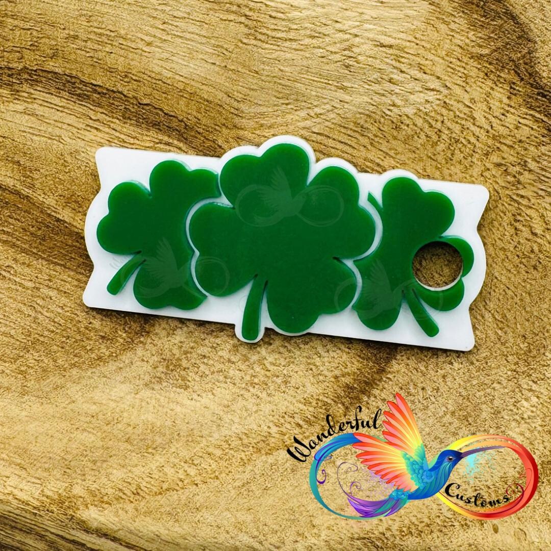 Lucky Shamrock Tumbler Tumbler Topper | Stanley Accessory |customizable ...