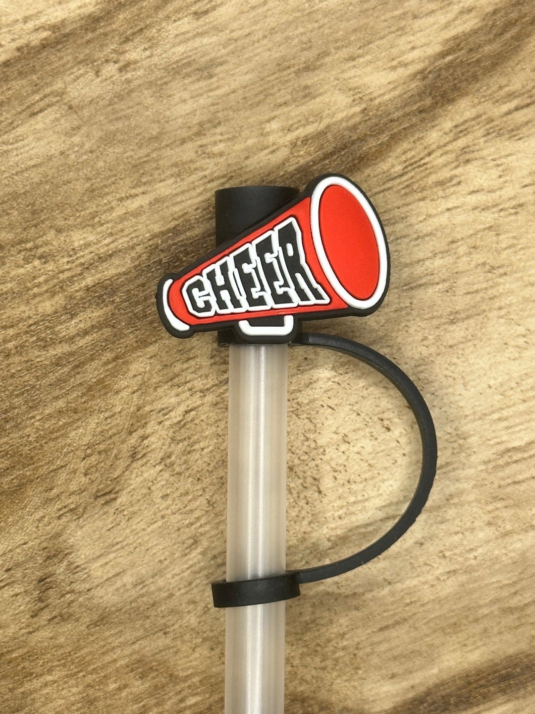 Cheer Straw Toppers | Tumbler Accessory | Cheerleading | Sports Fan ...