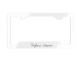 Taylor License Plate - Etsy