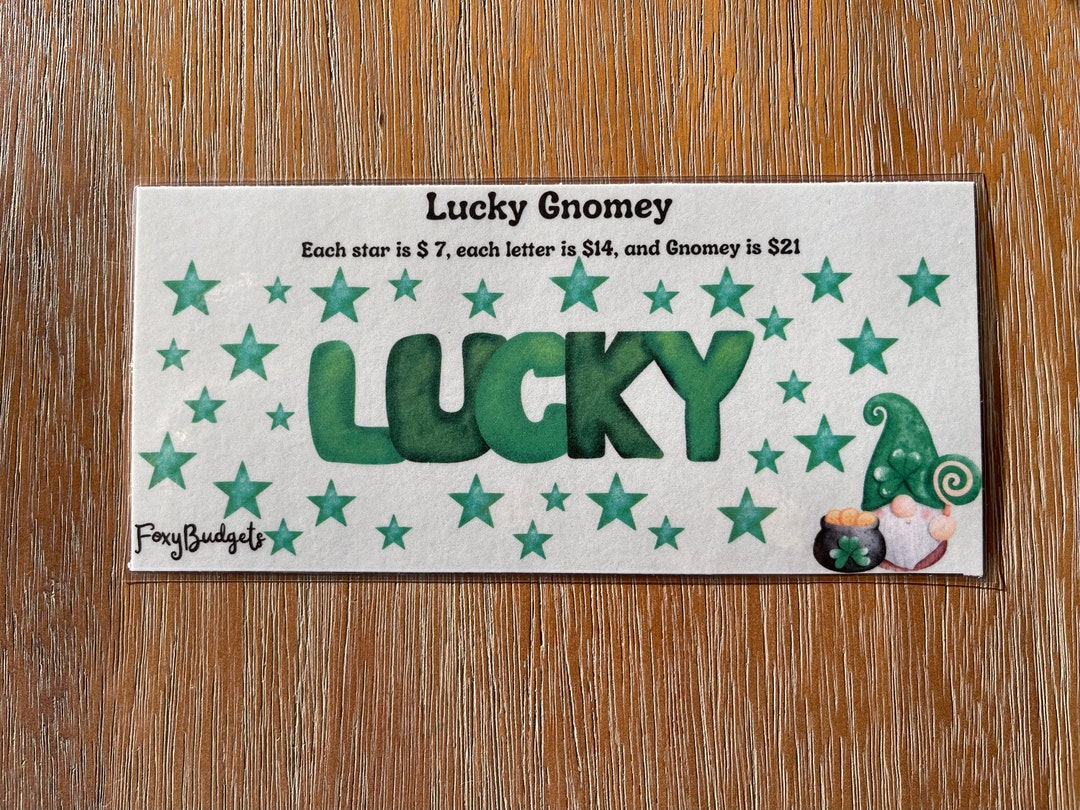 Printable March Gnomey Savings Challenge - Etsy