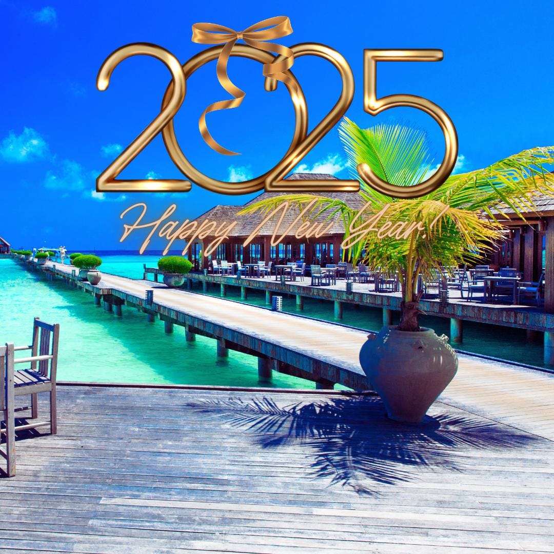 Printable Calendar 2025 - Tropical Paradise Edition - Digital Download ...