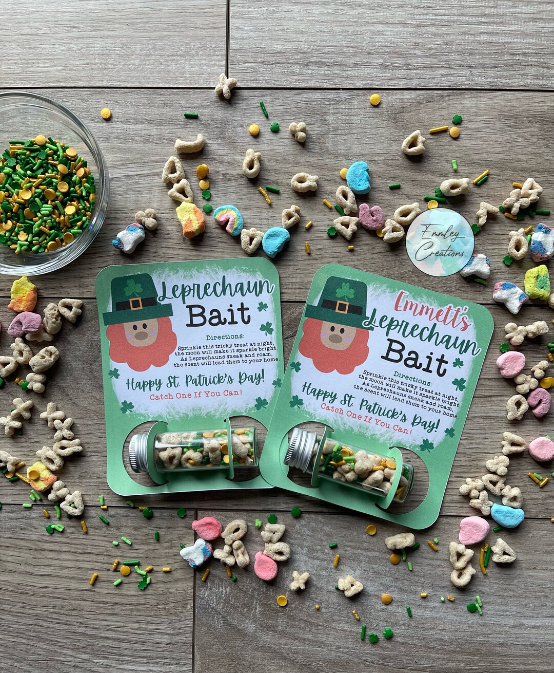 Leprechaun Bait Leprechaun Food Leprechaun Bait Card Leprechaun Food ...