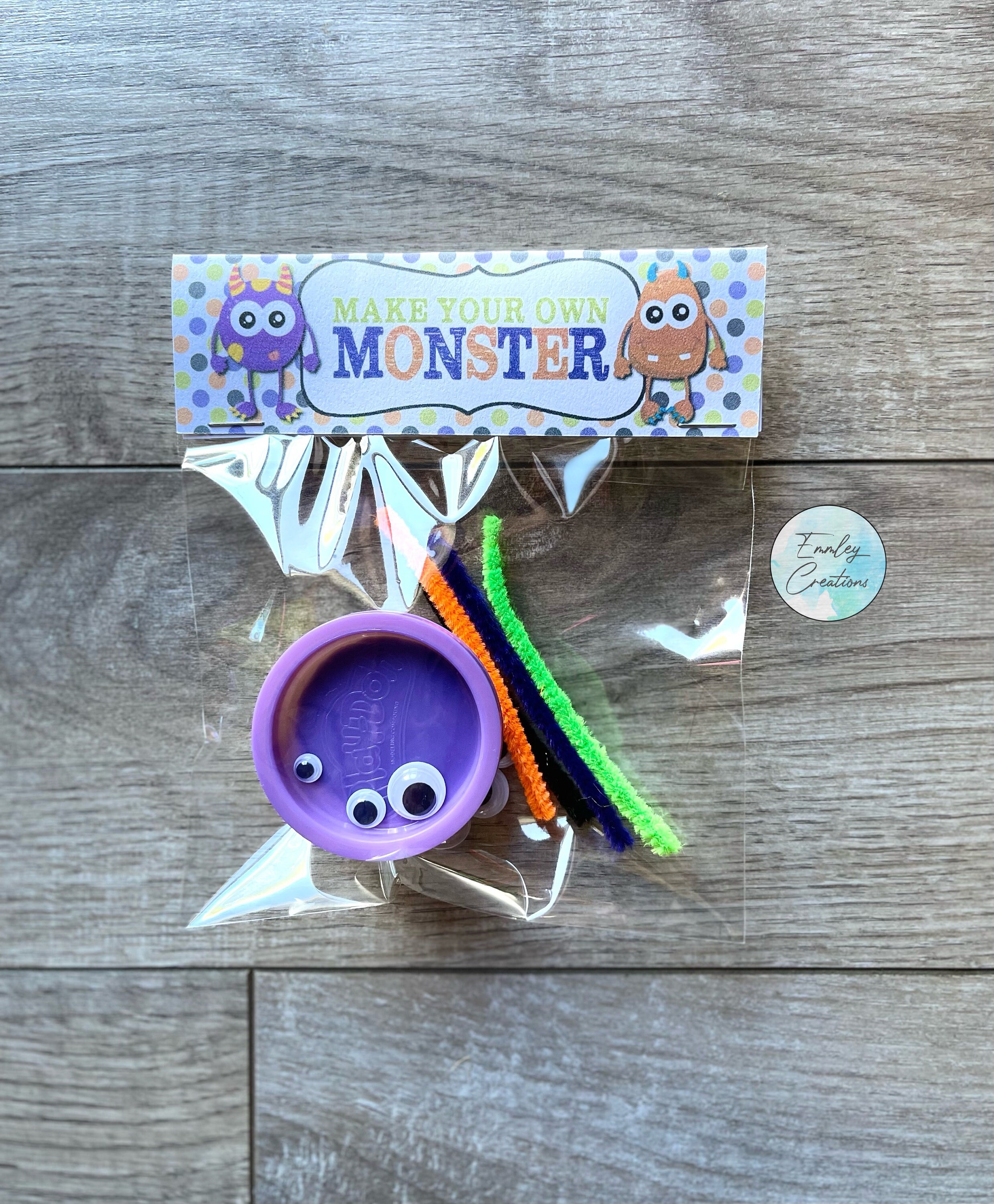 Personalized make Your Own Monster Halloween Treats Treats for Kids ...