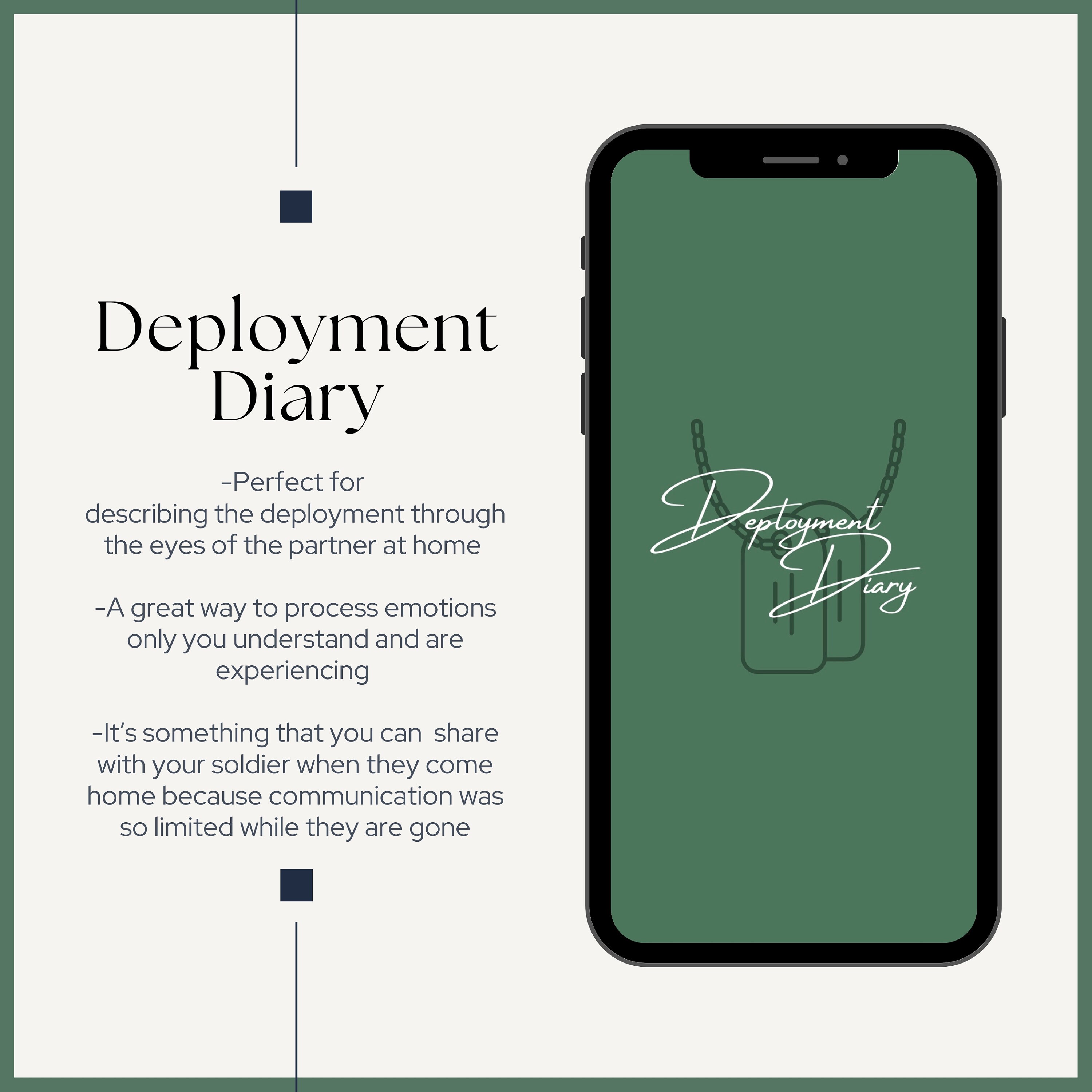 Deployment Diary, Journal for Documenting a Deployment, A Deployment ...