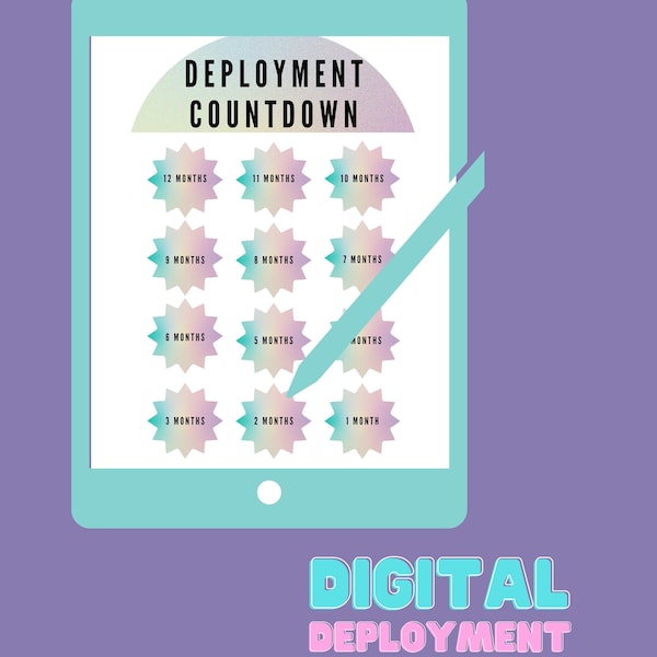 Deployment Countdown - Etsy