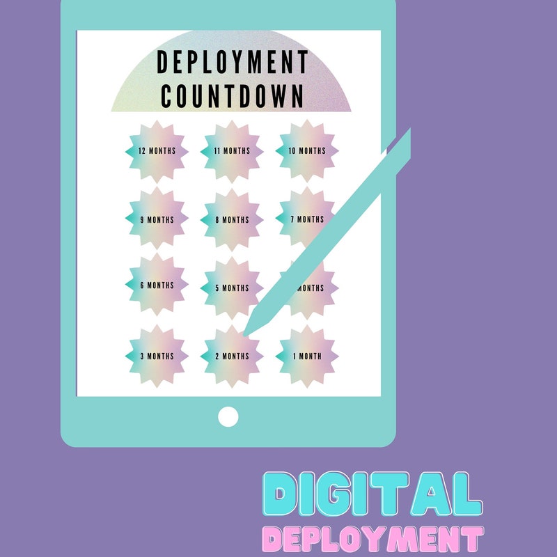 Deployment Countdown - Etsy