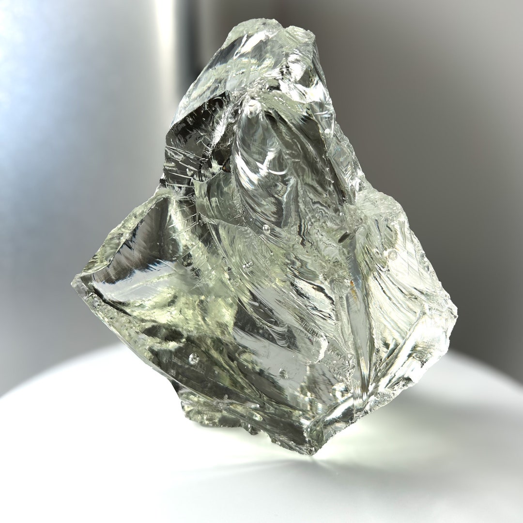 Andara Crystal Clear Bubble - 1900 Grams. Huge Andara Crystal in Clear ...