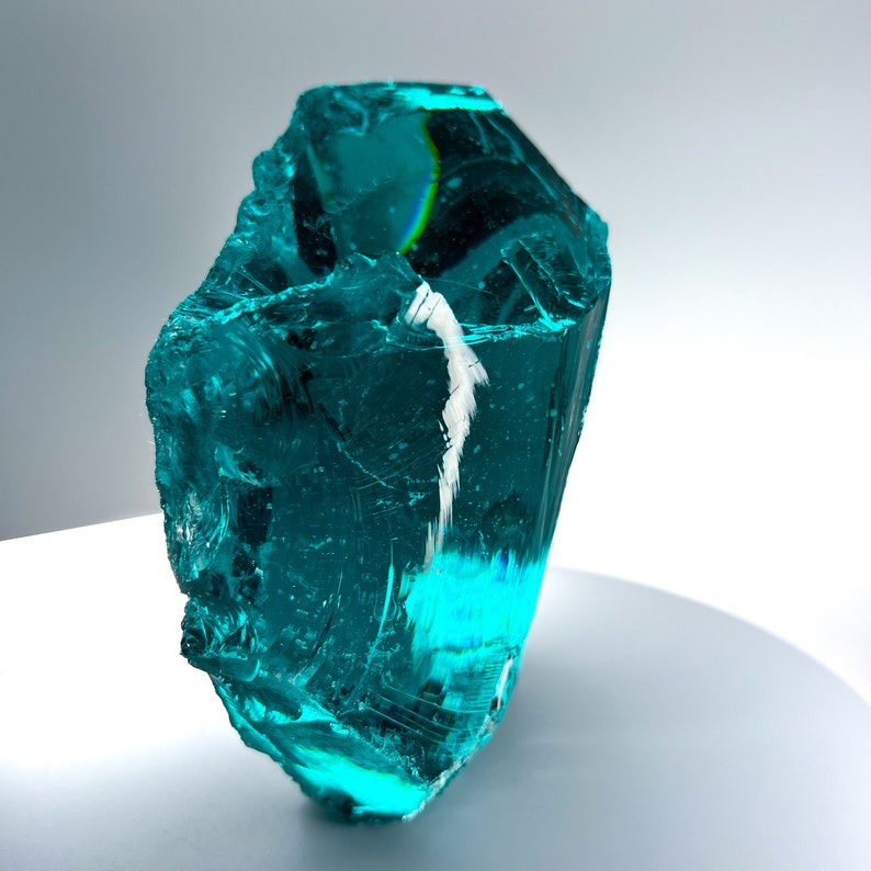 High Vibration Andara Crystal in Blue Color, Huge Andara Crystal 2990 ...