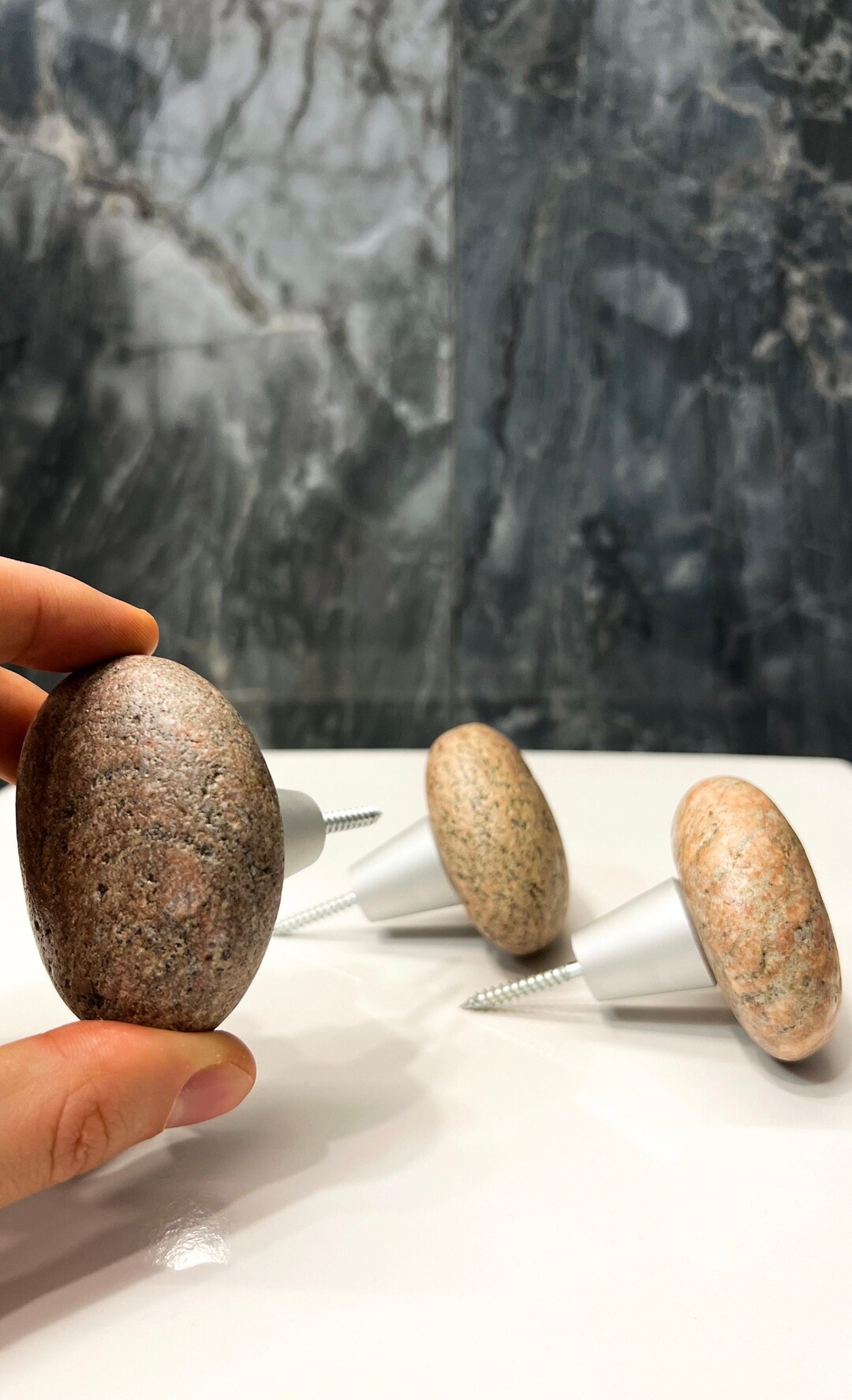 Rock Hooks, Wall Hooks, Stone Pulls, Coat Hooks, Towel Hooks, Sea Stone ...