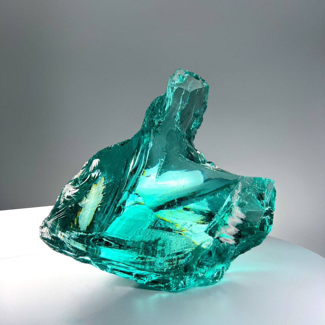 Impressive Blue Volcanic Andara Crystal 1250 Grams, Rare Unique Form ...