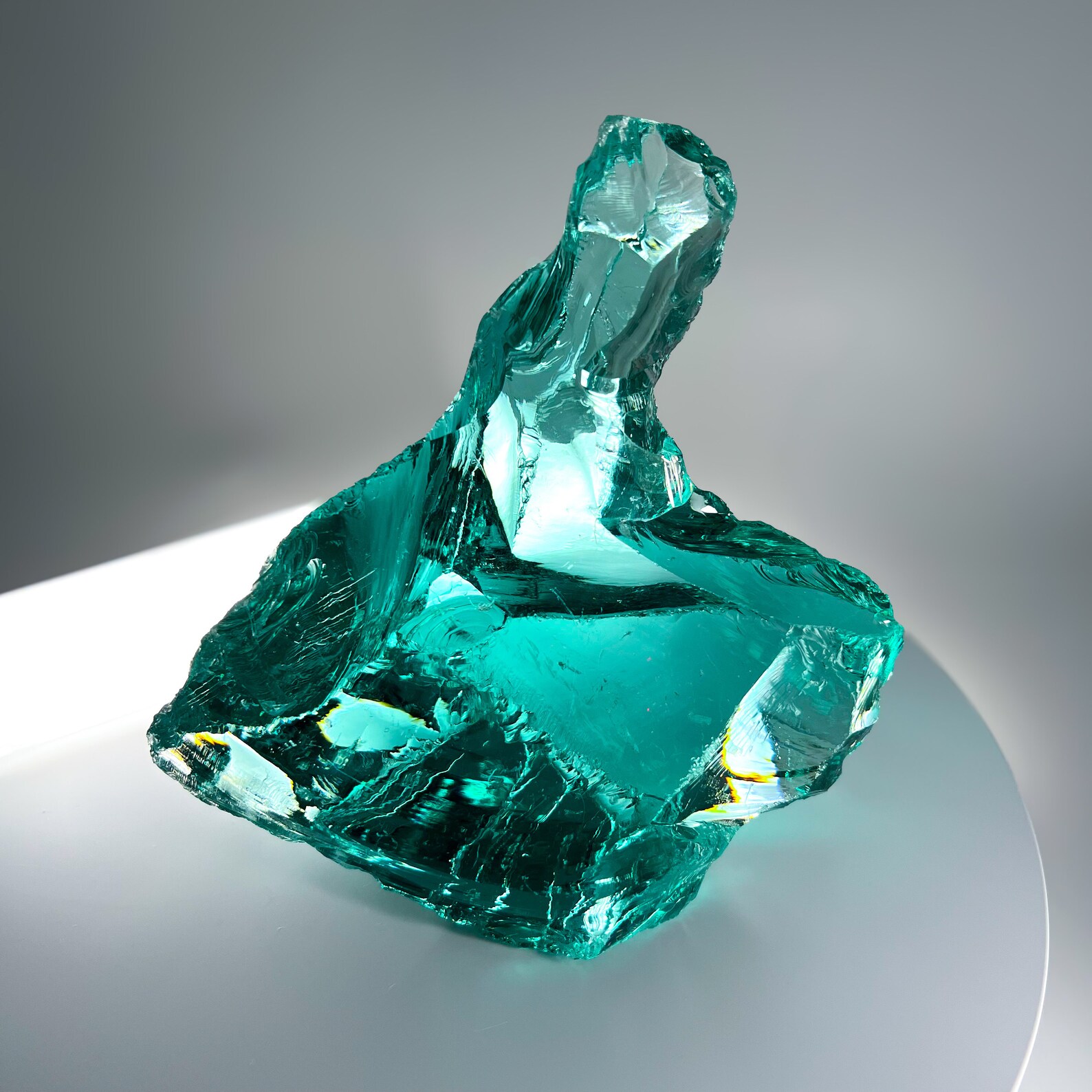 Impressive Blue Volcanic Andara Crystal 1250 Grams, Rare Unique Form ...
