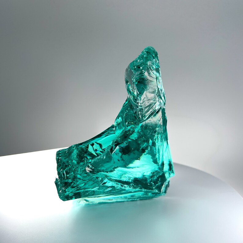 Impressive Blue Volcanic Andara Crystal 1250 Grams, Rare Unique Form ...