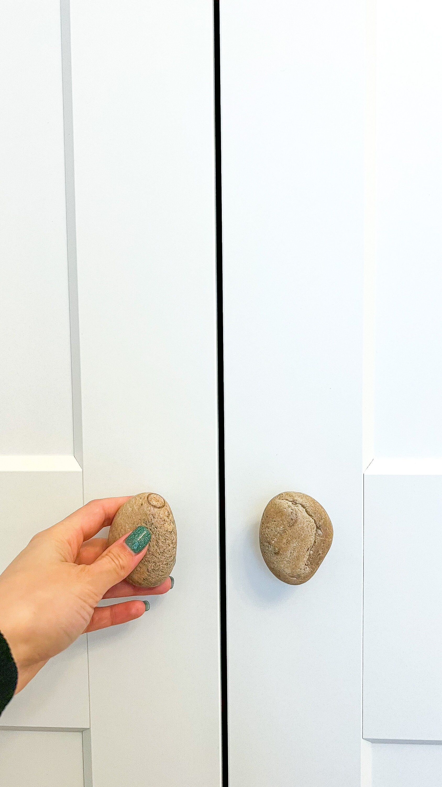 Rock Knobs, Drawer Pulls, Cabinet Knob, Sea Stone Knob, Sea Stone ...