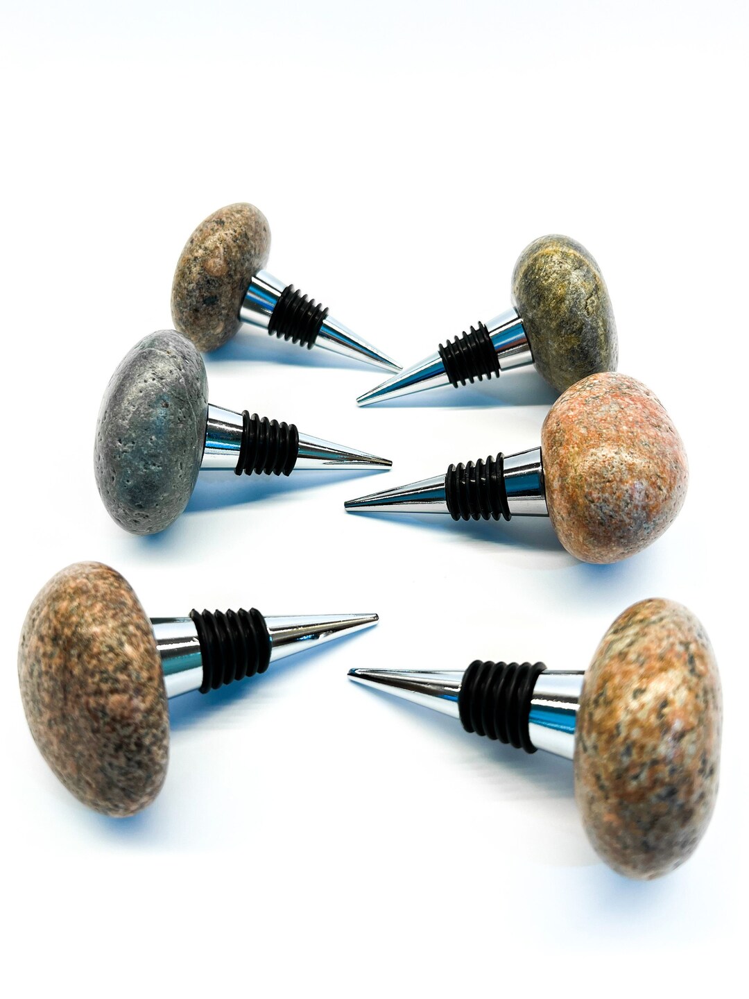 Rock Bottle Stopper, Wine Bottle Stopper, Wine Stopper, Bottle Stopper ...