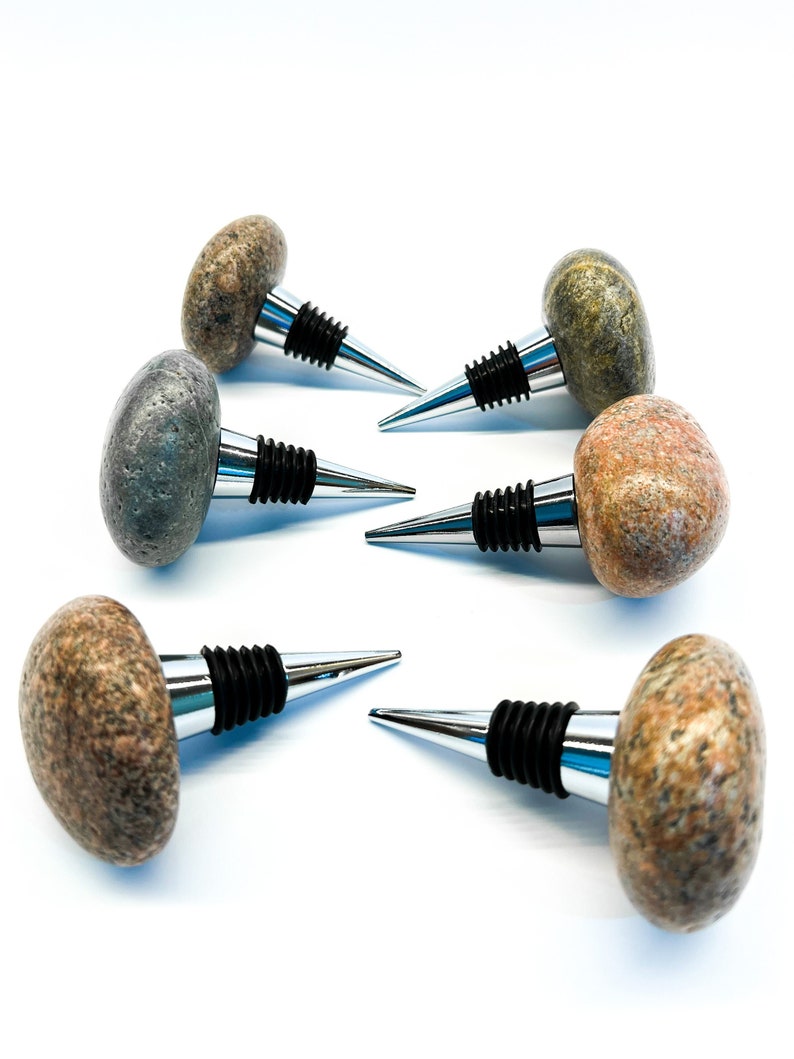 Rock Bottle Stopper, Wine Bottle Stopper, Wine Stopper, Bottle Stopper ...