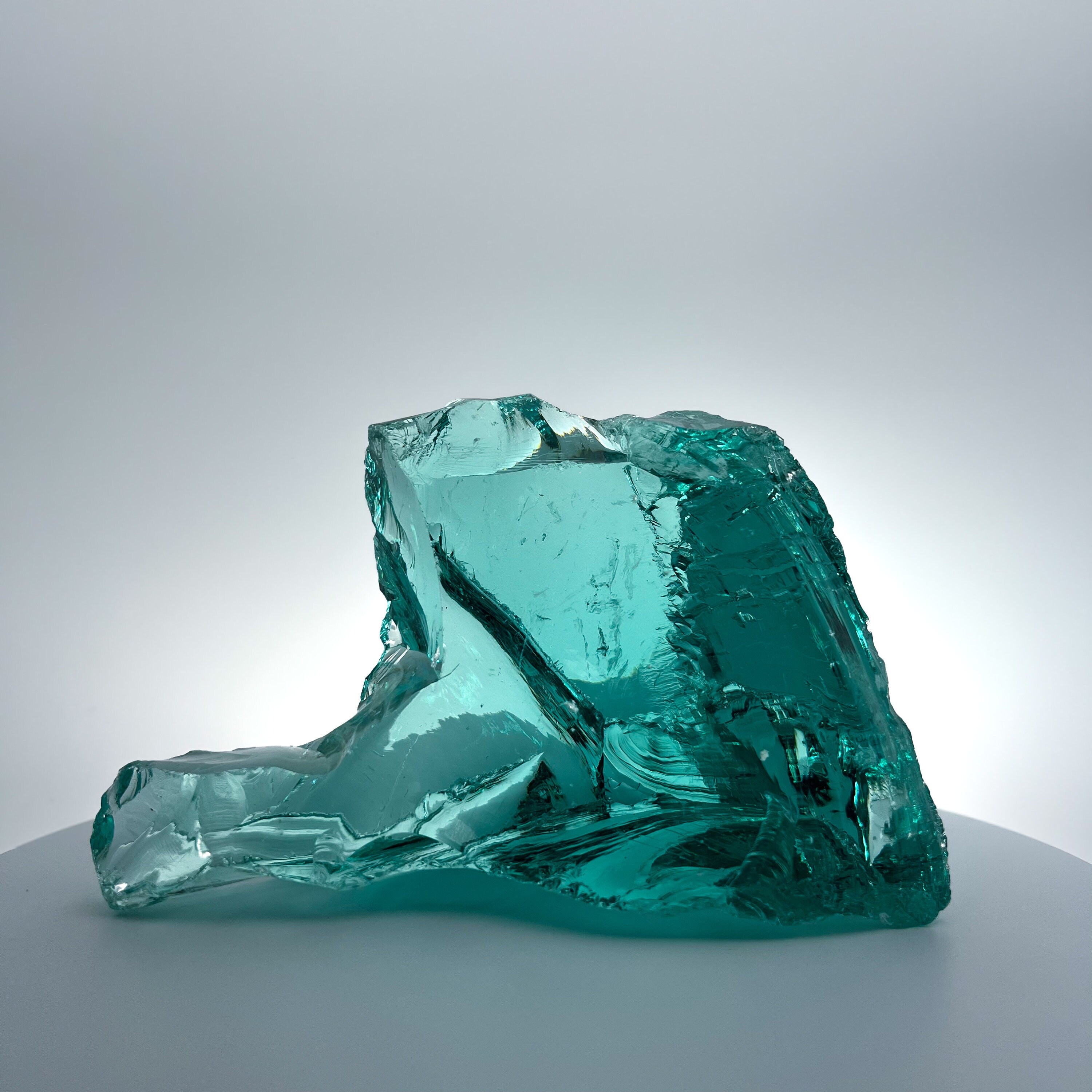 Impressive Blue Volcanic Andara Crystal 1250 Grams, Rare Unique Form ...