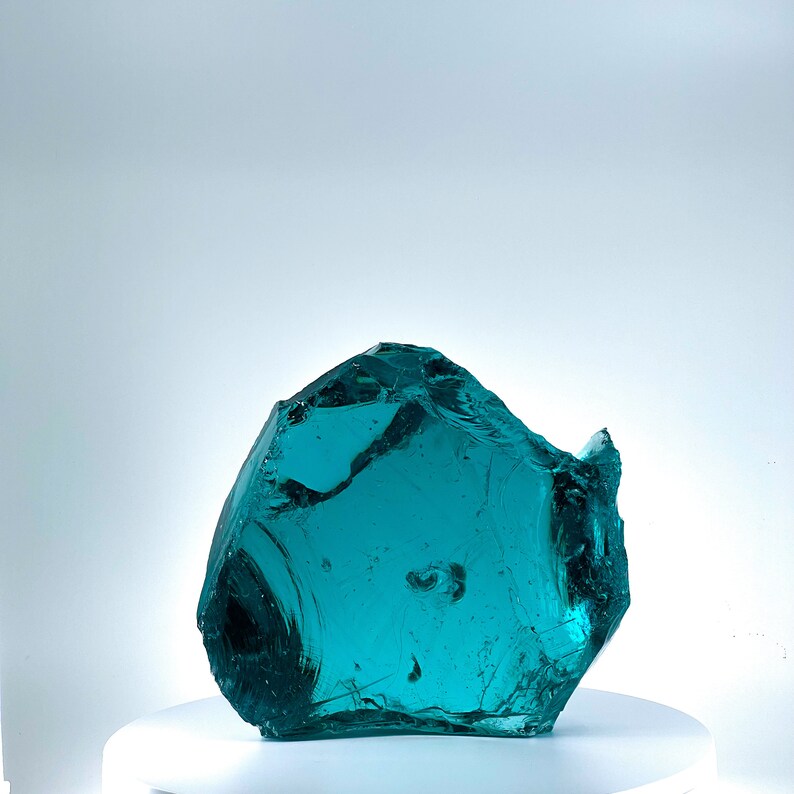 High Vibration Andara Crystal in Blue Color, Huge Andara Crystal 2990 ...