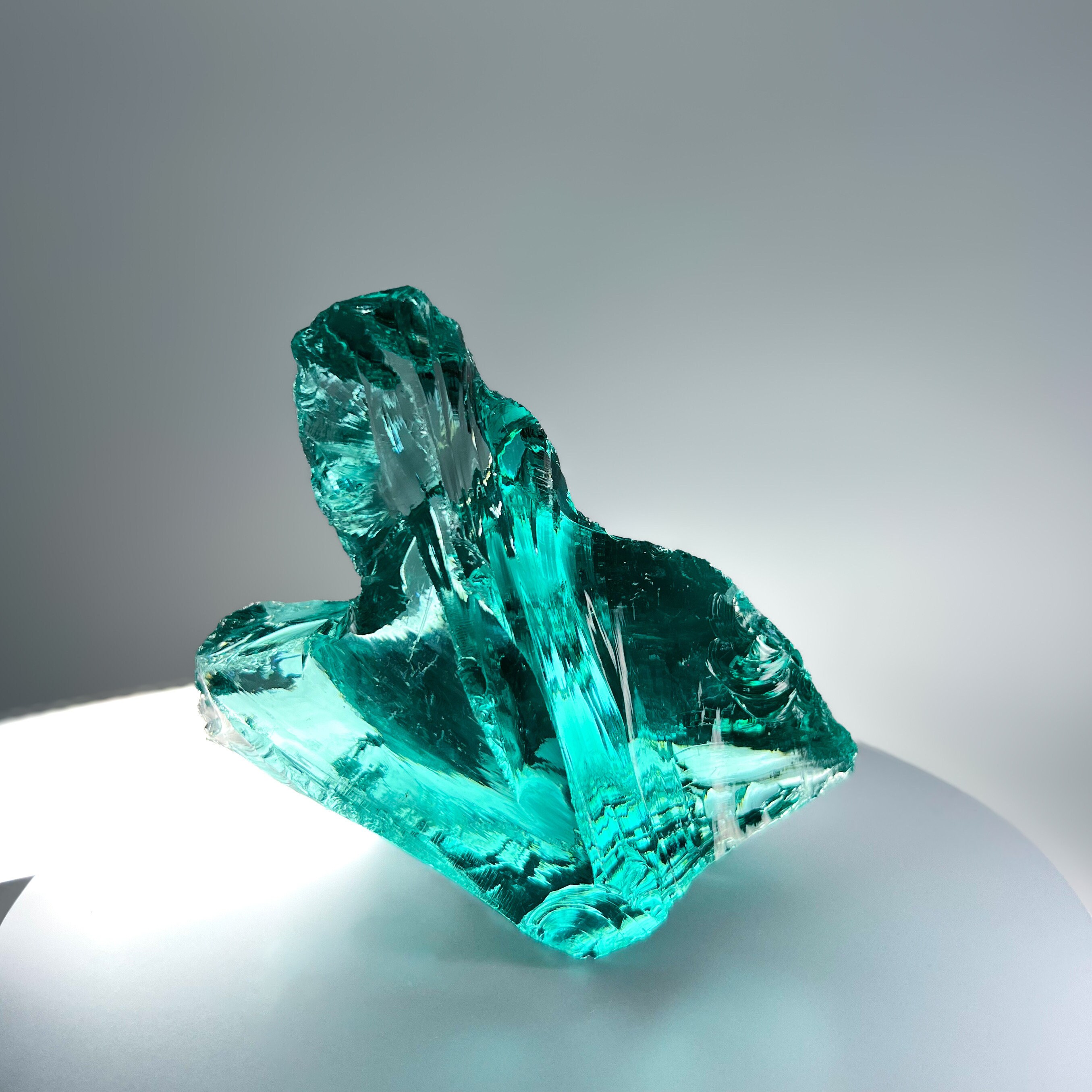 Impressive Blue Volcanic Andara Crystal 1250 Grams, Rare Unique Form ...