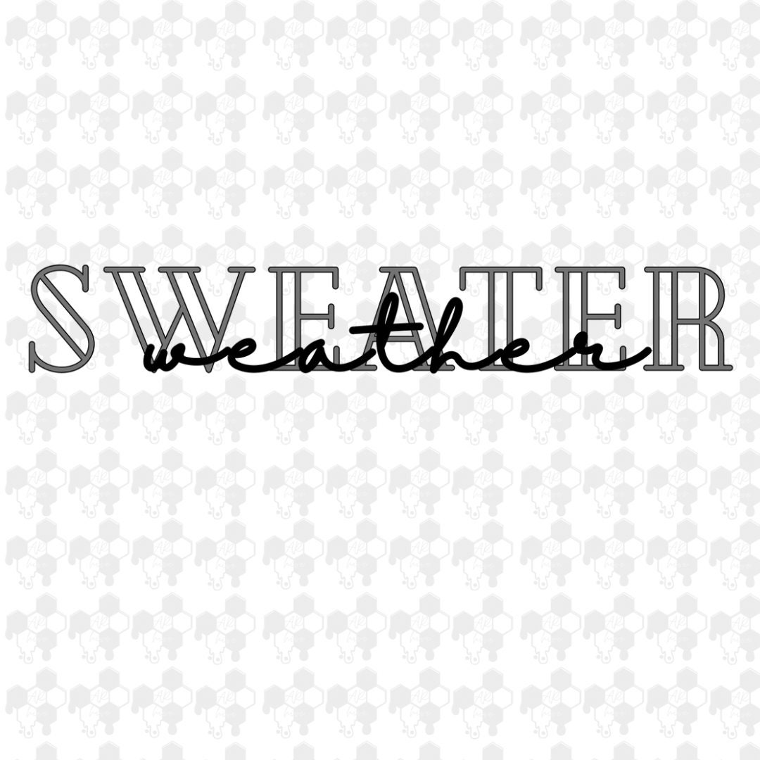 Sweater Weather SVG, PNG, Digital Download, Cute Png, Crafting Image - Etsy
